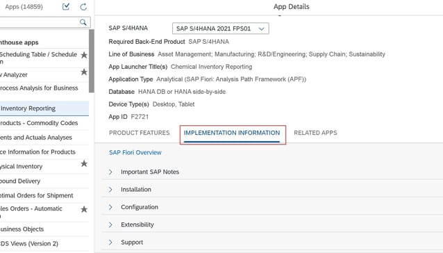 SAP FIORI Library